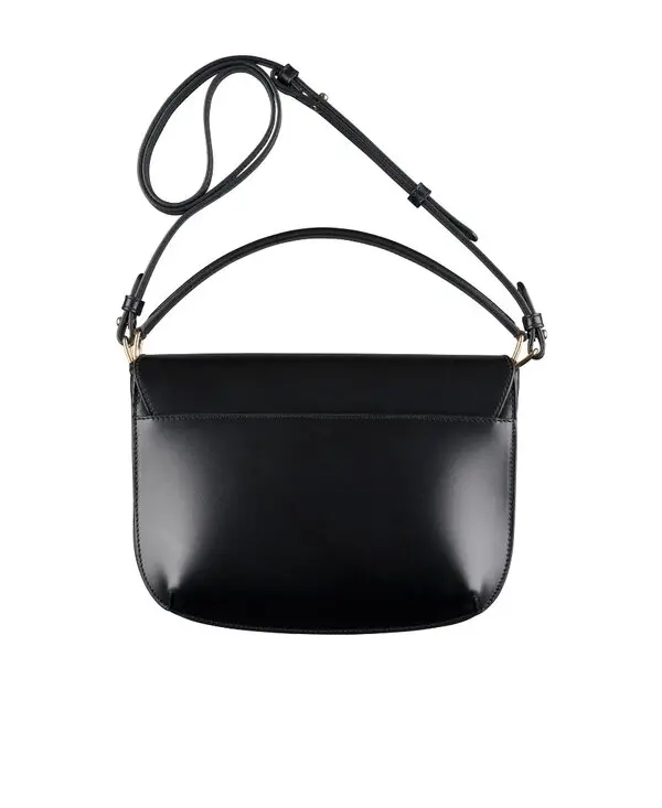 A.p.c. Logo Printed Foldover Top Shoulder Bag