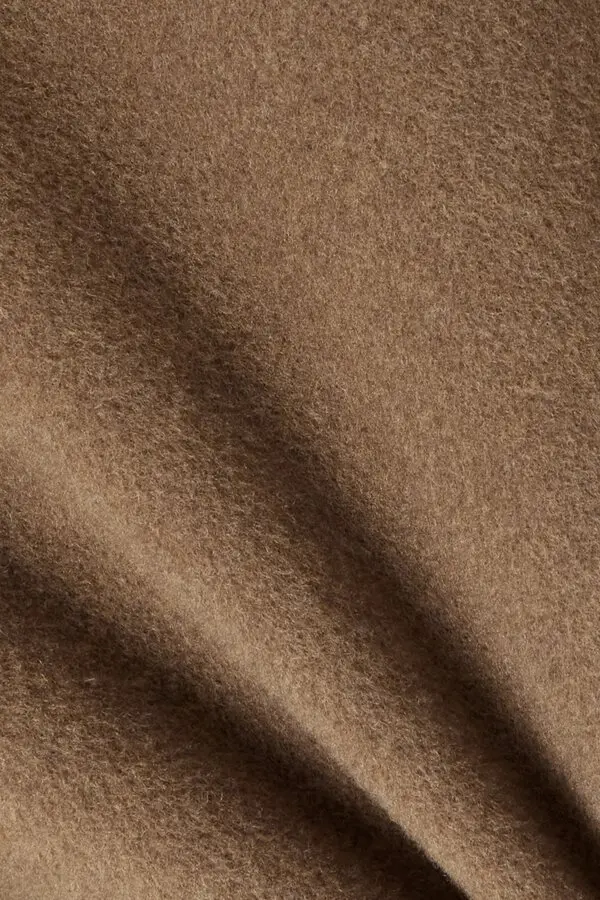 Saint Laurent Single-breasted Long-sleeved Coat