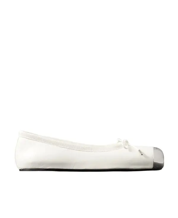 Alexander McQueen Logo Ballet Flats