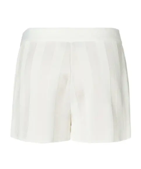 Fendi Pequin Motif Viscose Shorts