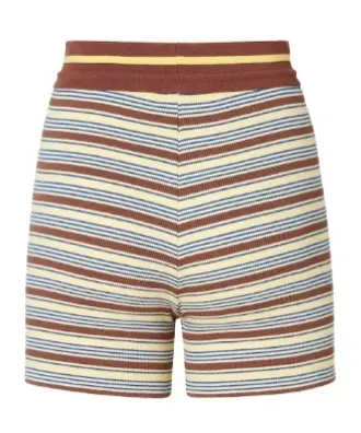 Fendi Striped Knit Shorts