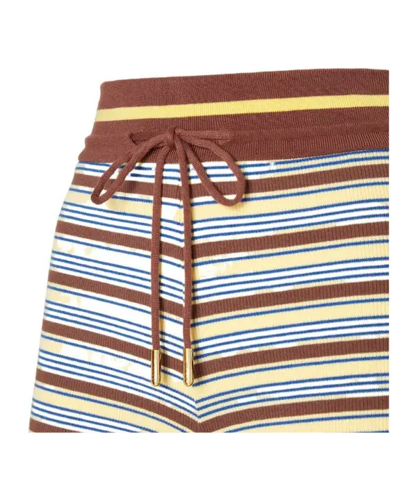 Fendi Striped Knit Shorts