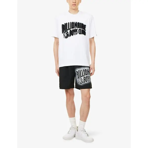BILLIONAIRE BOYS CLUB Spray Arch Logo Swim Shorts