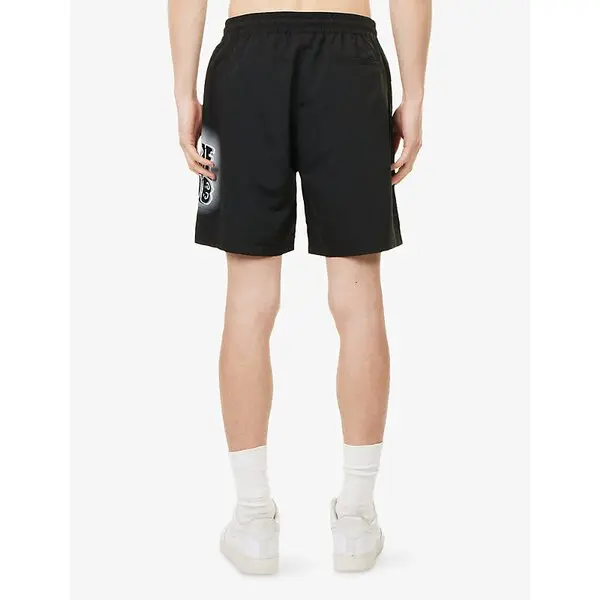 BILLIONAIRE BOYS CLUB Spray Arch Logo Swim Shorts