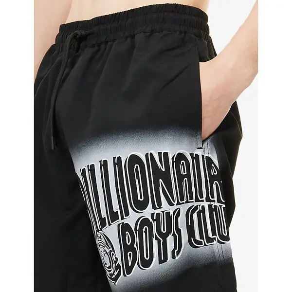 BILLIONAIRE BOYS CLUB Spray Arch Logo Swim Shorts