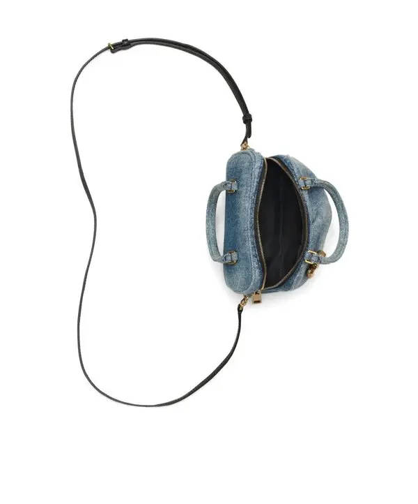 Marc Jacobs Mini The Wave Denim Crossbody Bag
