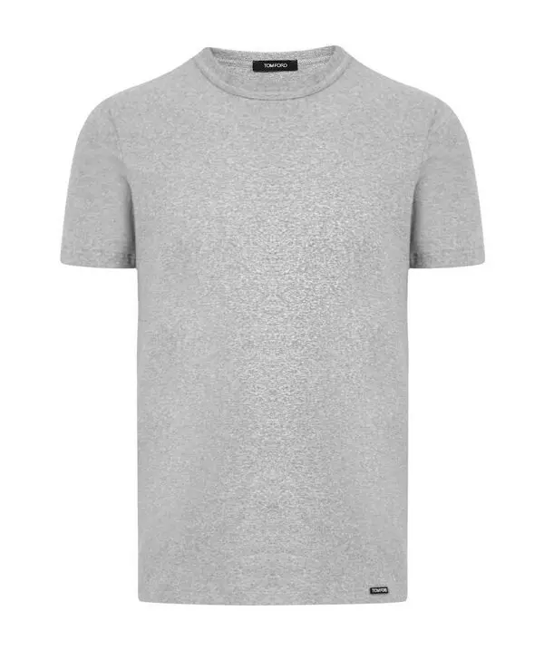 TOM FORD Crewneck Stretched T-shirt - No