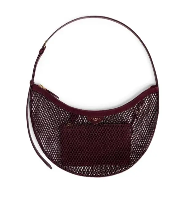 Alaïa One Piece Mesh Shoulder Bag