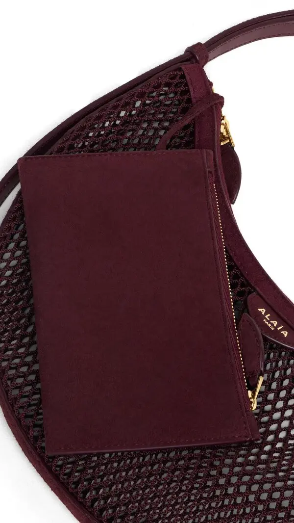 Alaïa One Piece Mesh Shoulder Bag