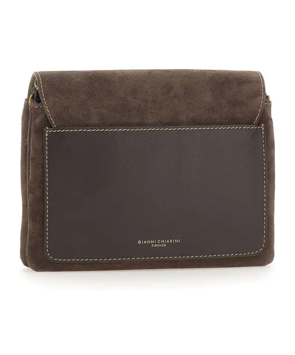 GIANNI CHIARINI Three Crossbody Bag - Brown