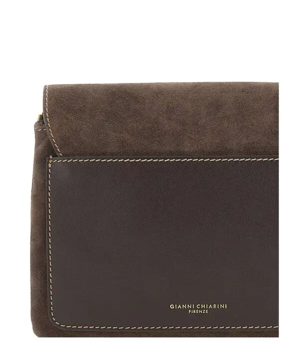GIANNI CHIARINI Three Crossbody Bag - Brown