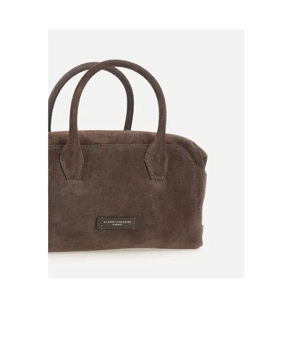 GIANNI CHIARINI Gemma Suede Handbag