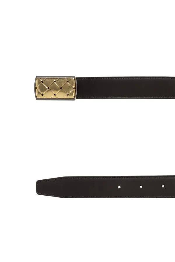 Bottega Veneta Square Buckle Belt