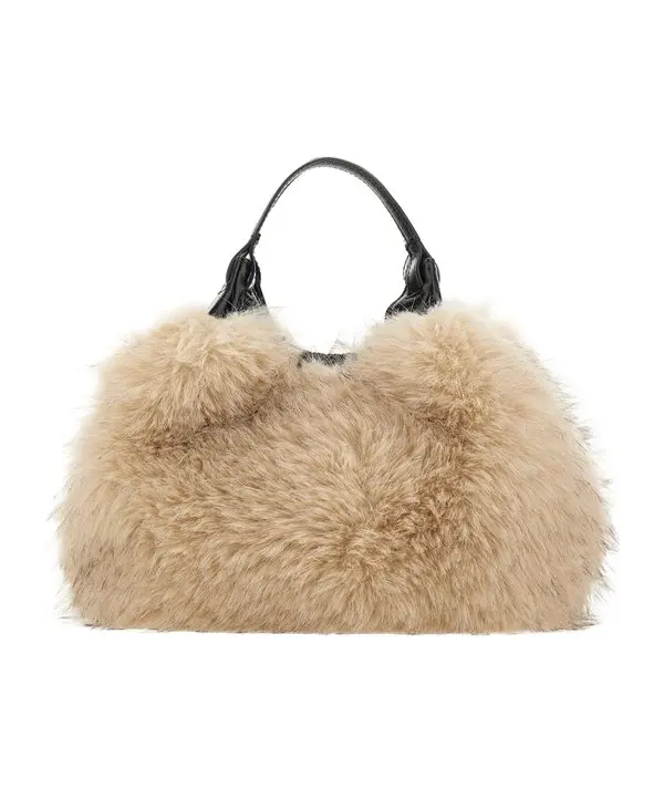 GIANNI CHIARINI Top Handle Handbag - Nude