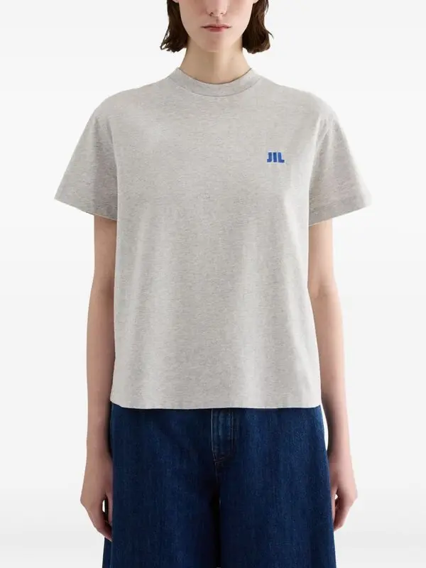JIL SANDER Logo T-shirt - Gray