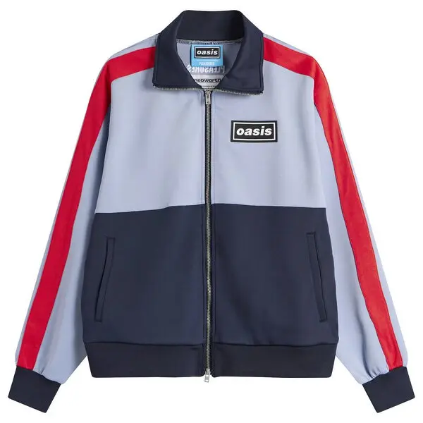 PLEASURES X Oasis Forever Track Jacket - Powder Blue