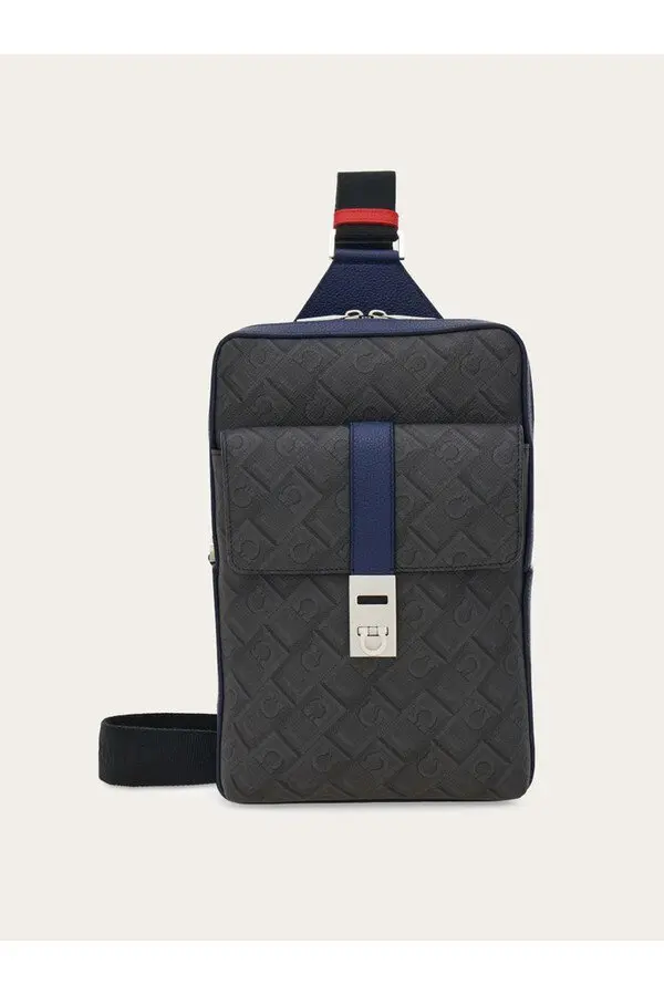 FERRAGAMO Single-strap Backpack - Blue