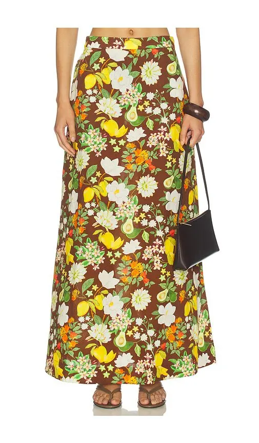 Verandah Floral Maxi Skirt