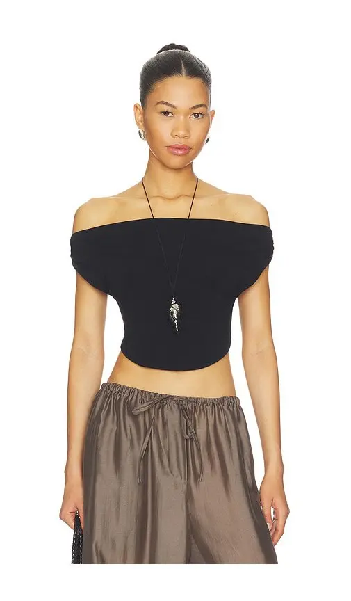 INDAH Maha Cowl Neck Vest Top