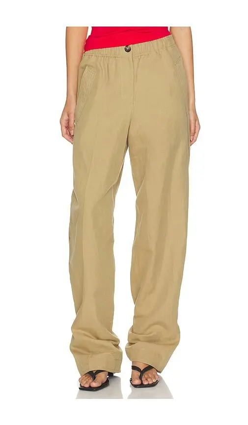 Helmut Lang Trench Pants - Brown