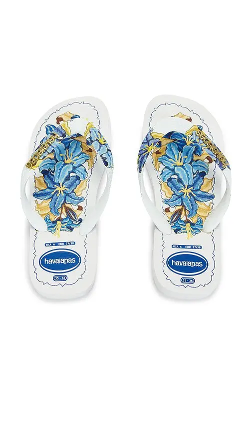 Havaianas Tropicalia Vibes Ii Sandal - White
