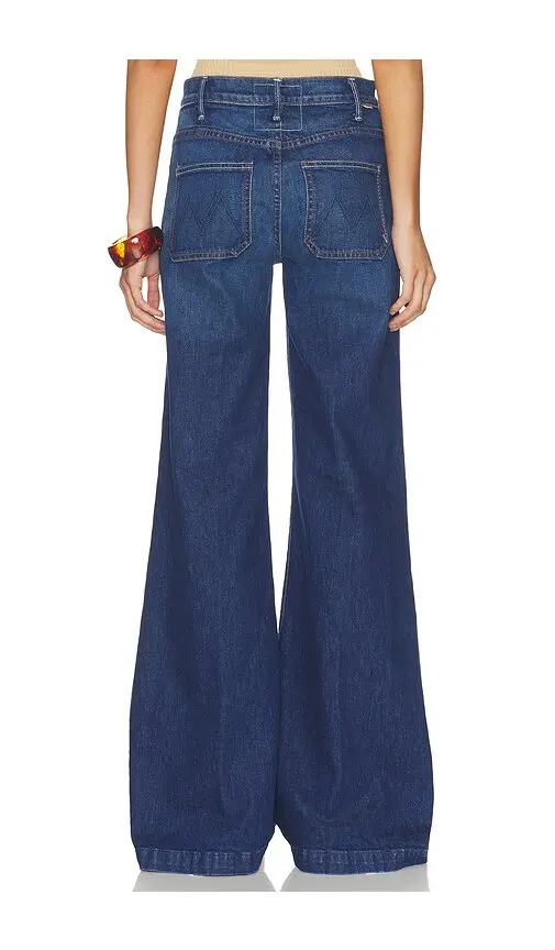 MOTHER The Patch Pocket Hustler Roller Exposed Zip Heel Jeans