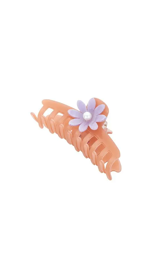Lele Sadoughi Daisy Claw Clip - Pink