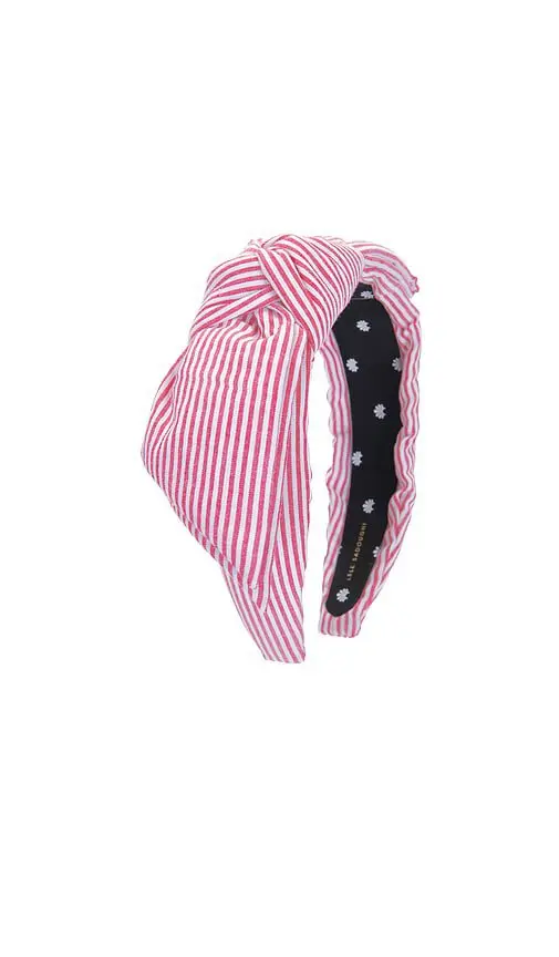 Lele Sadoughi Holly Seersucker Headband
