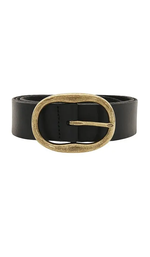Madewell Oval Buckle Leather Belt
