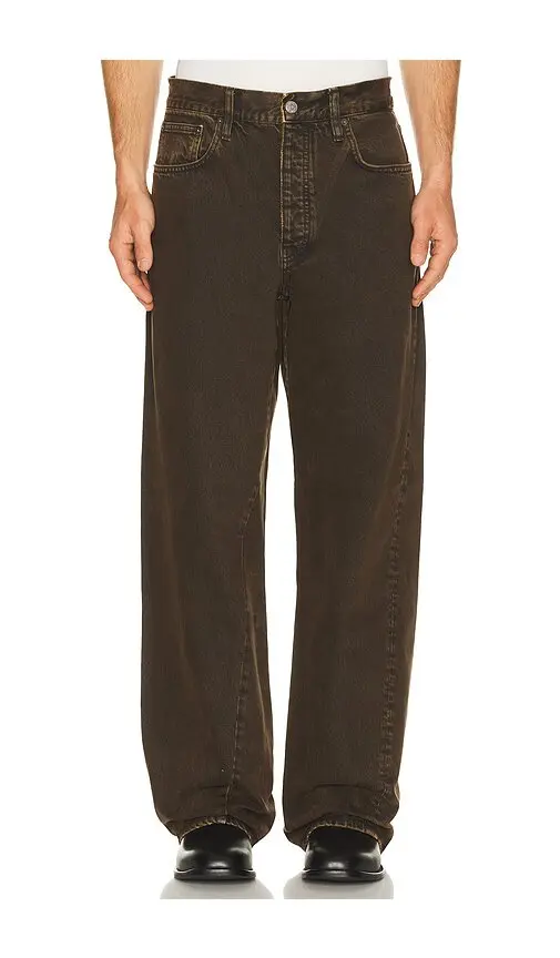 SUNFLOWER Wide Twist Denim Pants