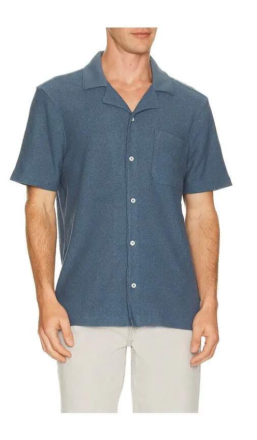 Paige Oliver Shirt In . Also - Blue