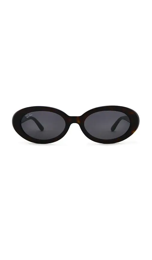 Ray-ban Oval Sunglasses - Brown