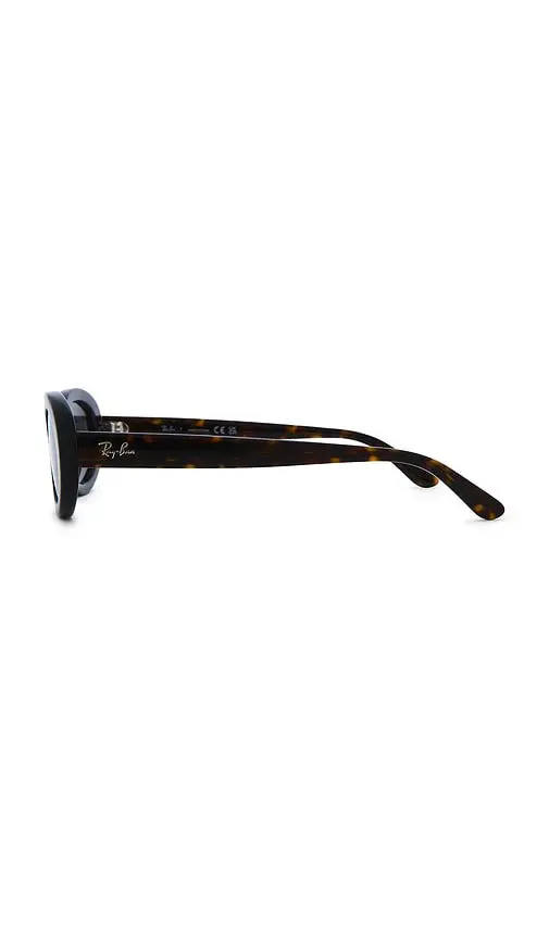 Ray-ban Oval Sunglasses - Brown