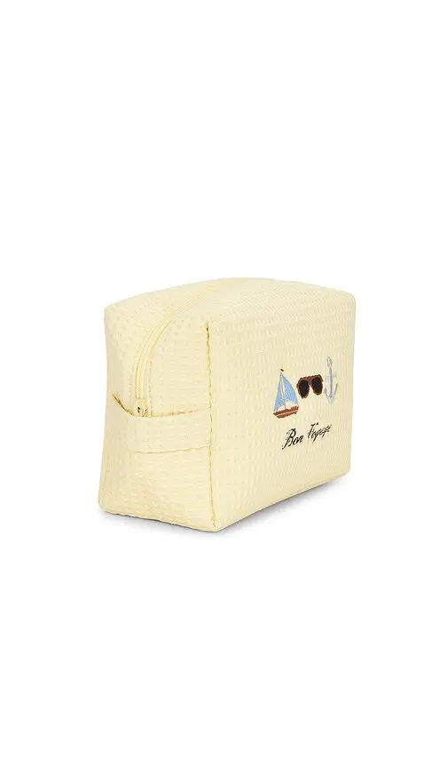 ABBODE Bon Voyage Waffle Pouch - Lemon