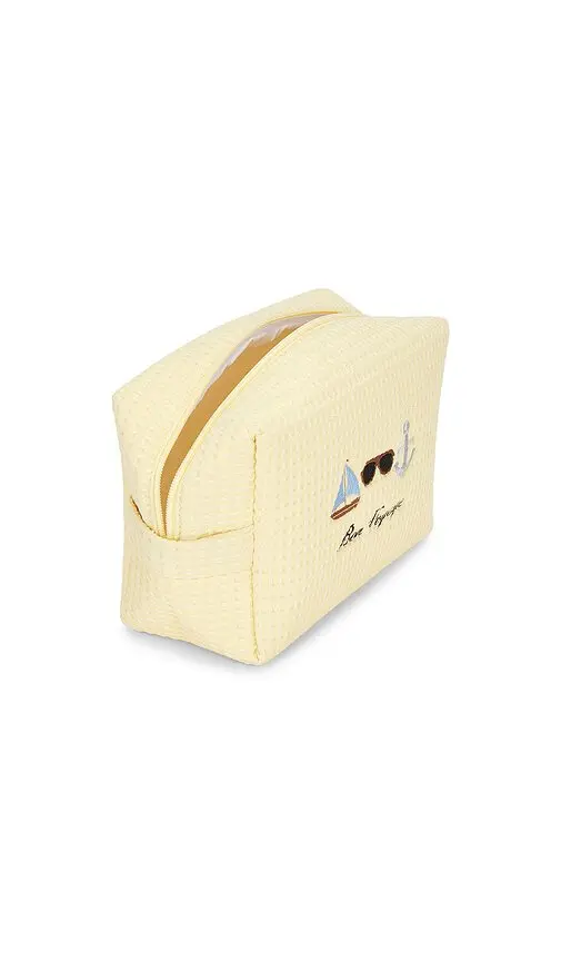 ABBODE Bon Voyage Waffle Pouch - Lemon