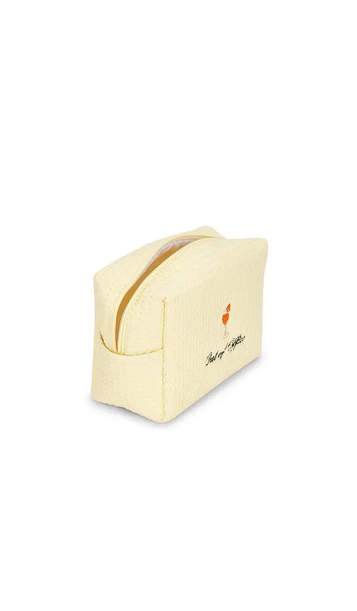 ABBODE Out Of Office Spritz Waffle Pouch - Lemon