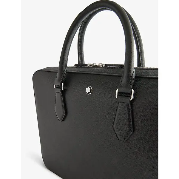 Montblanc Sartorial Leather Document Case With Detachable Shoulder Strap