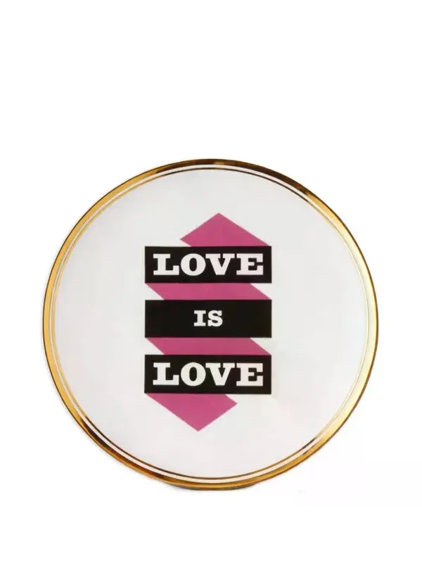 BITOSSI HOME Love Is Love Graphic-print Plates