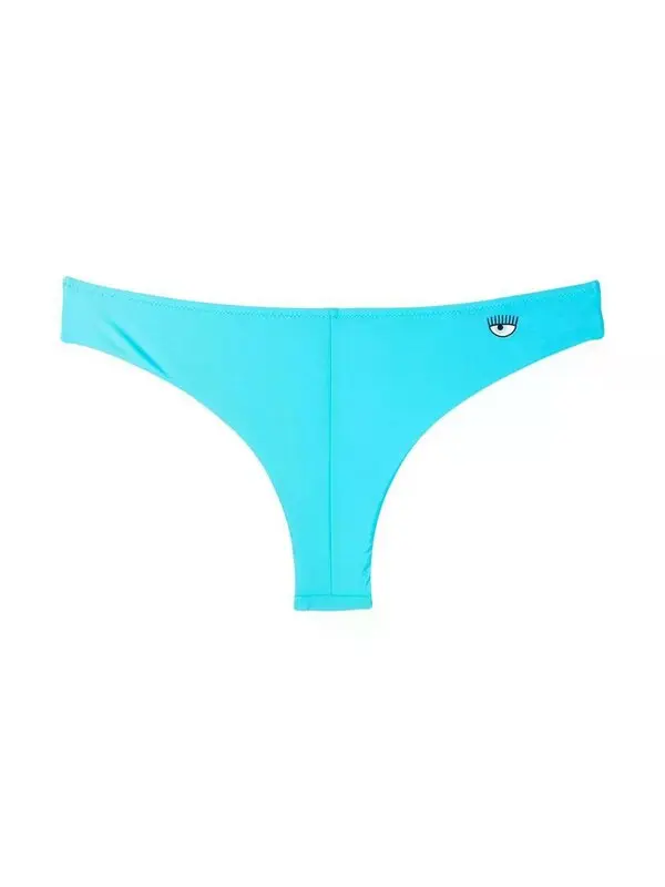 CHIARA FERRAGNI Logo Print Bikini Bottoms