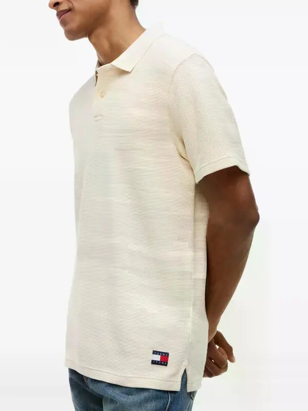 Tommy Hilfiger Waffle-knit Polo Shirt
