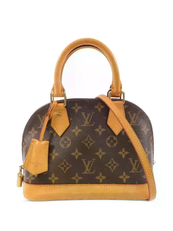 LOUIS VUITTON Bb Alma Monogram Tote Bag