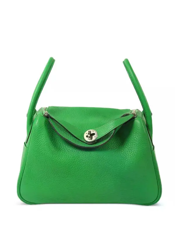 Hermès Lindy 26 Shoulder Bag - Green