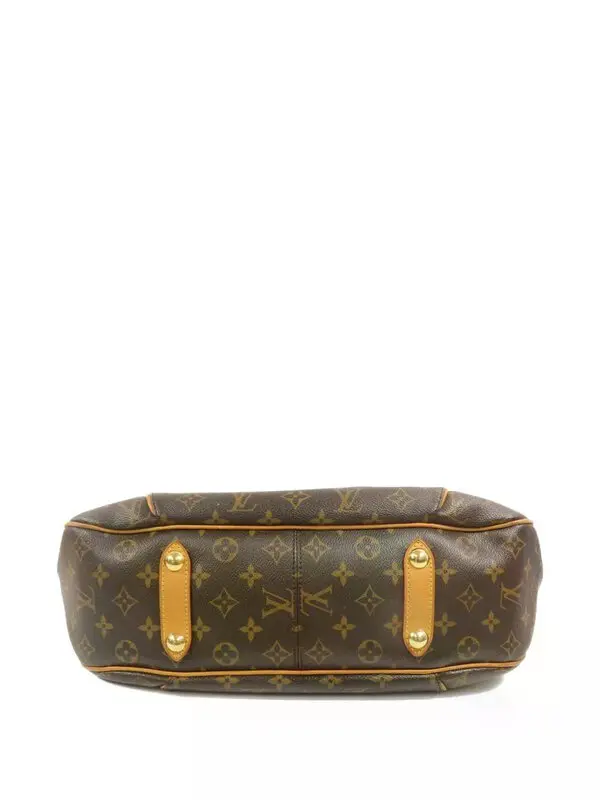 LOUIS VUITTON Monogram Galliera Shoulder Bag - Brown