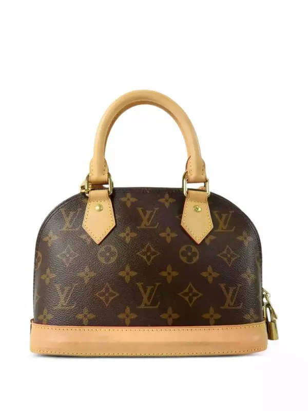 LOUIS VUITTON Alma Bb Monogram Tote Bag