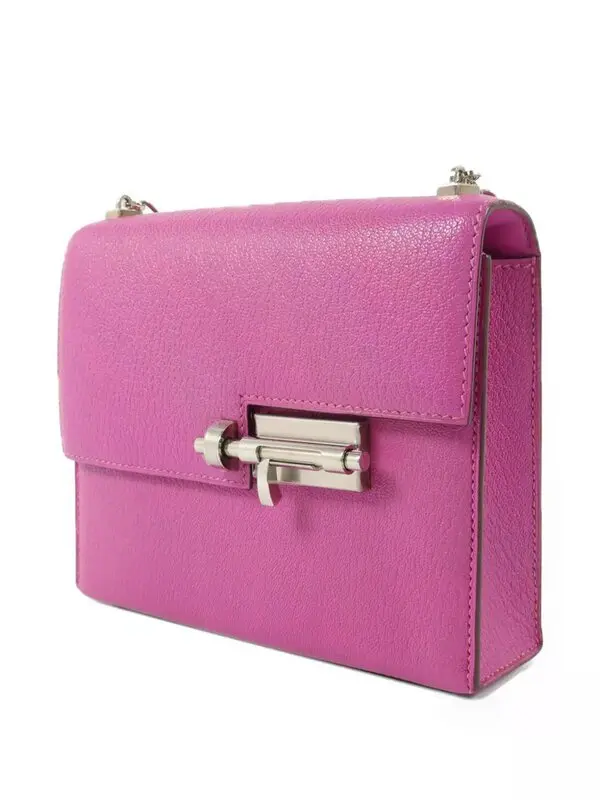 Hermès Mini Verrou Chaine Shoulder Bag - Pink