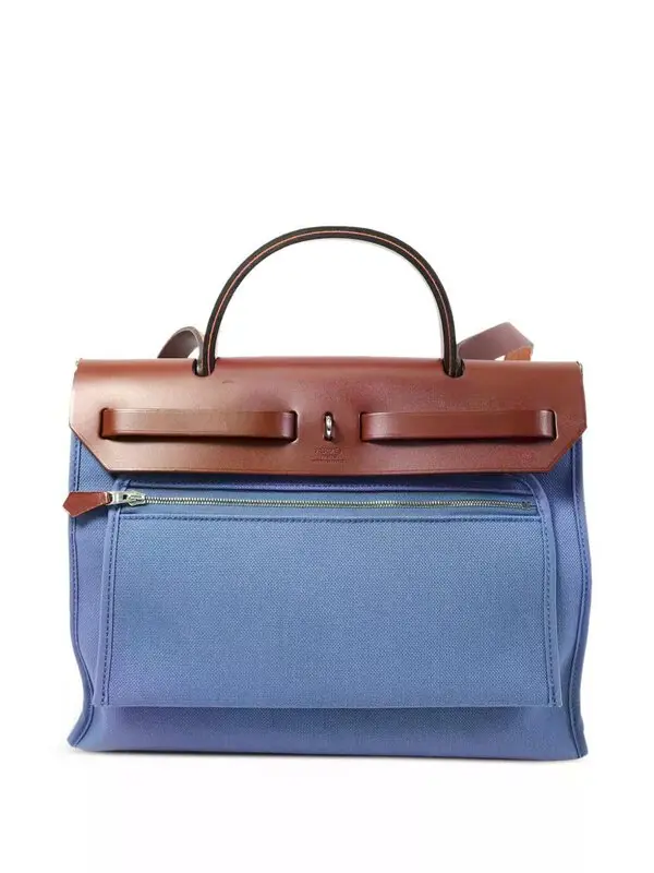 Hermès Herbag Pm Tote Bag - Blue