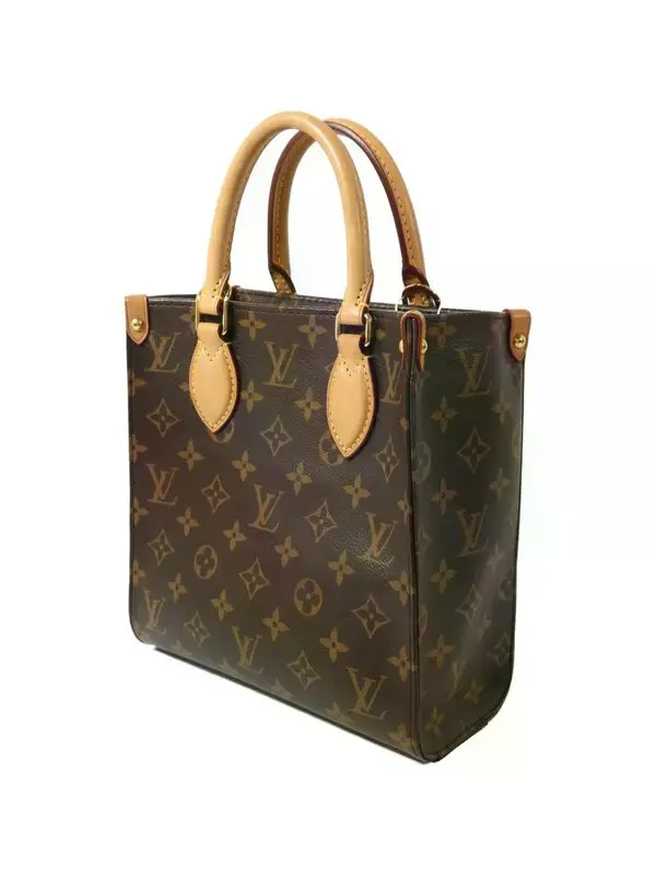 LOUIS VUITTON Monogram Sac Plat Bb Tote Bag