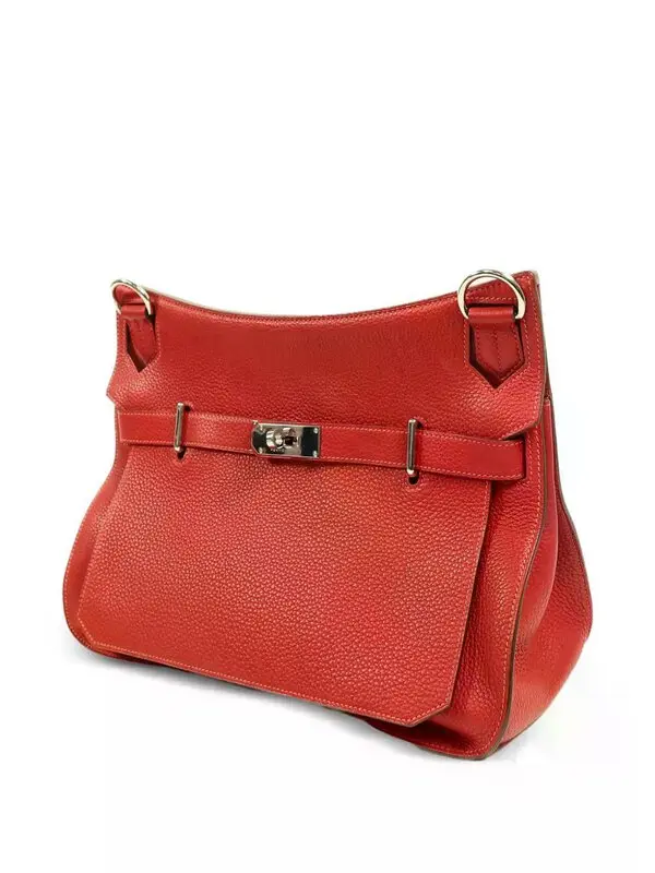 Hermès 34 Jypsiere Shoulder Bag - Red