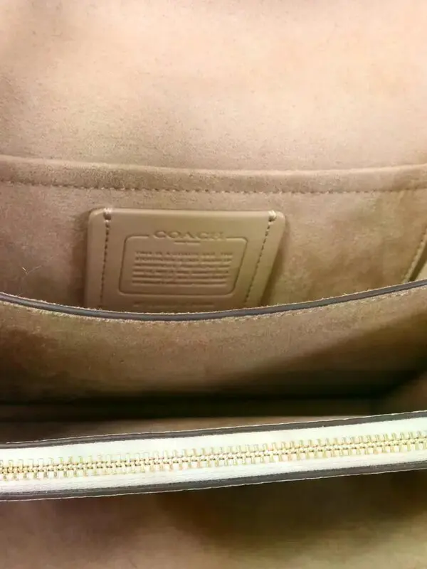 COACH VINTAGE Strawberry Print Shoulder Bag