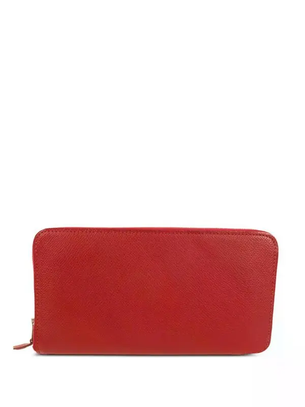 Hermès Azap Long Epsom Wallet - Red